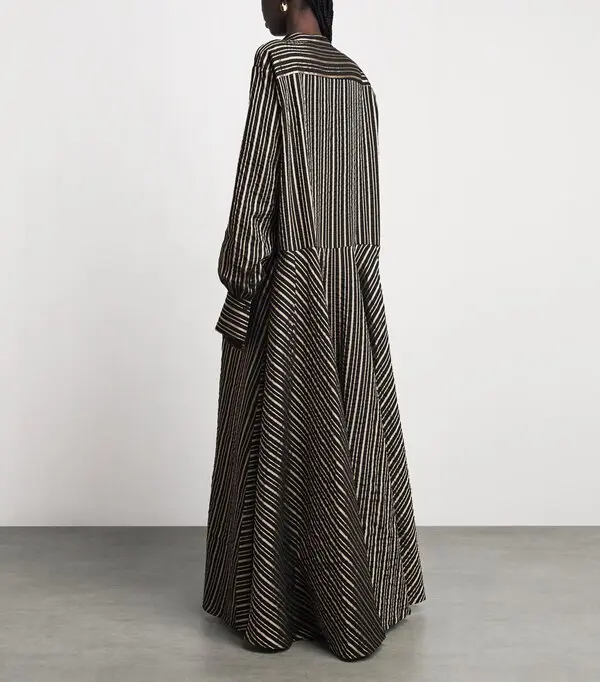 Palmer//harding Wool-blend Clarity Maxi Dress