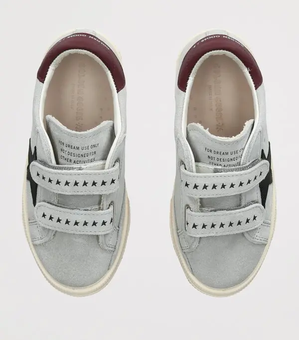 GOLDEN GOOSE May School Velcro Sneakers