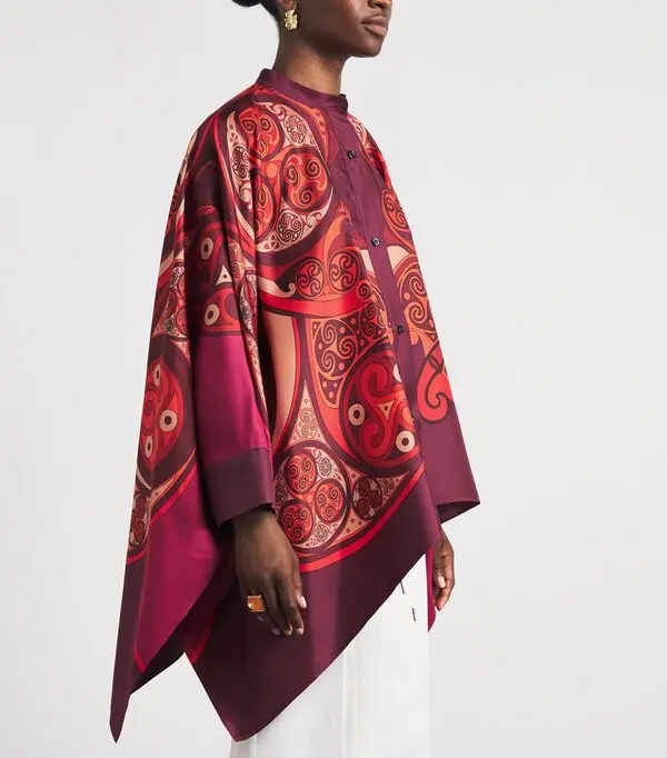 La DoubleJ Silk Foulard Blouse