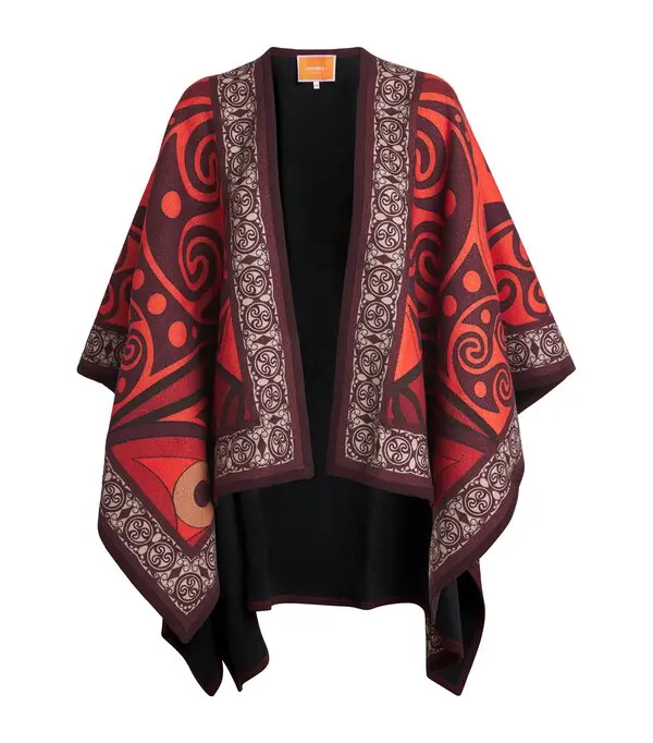 La DoubleJ Wool-silk Soul Poncho