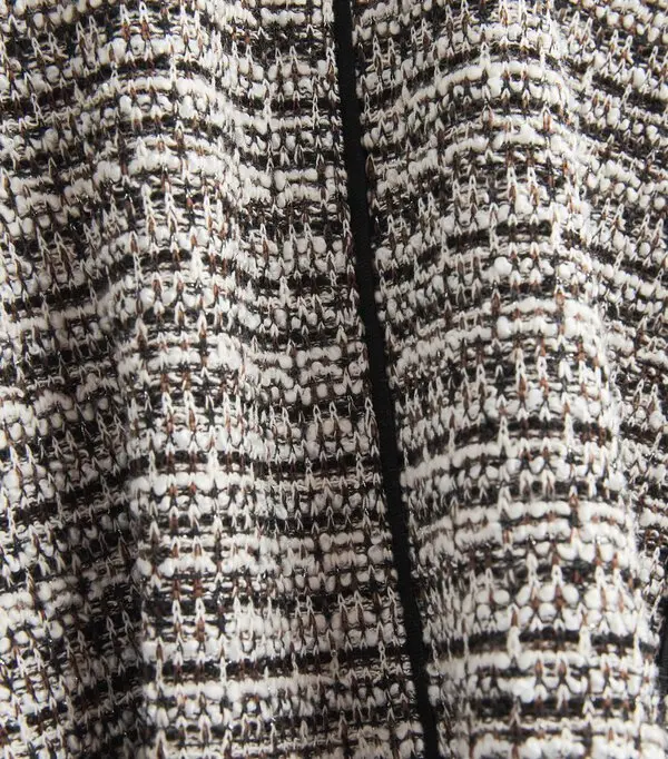 ME+EM Tweed A-line Midi Skirt