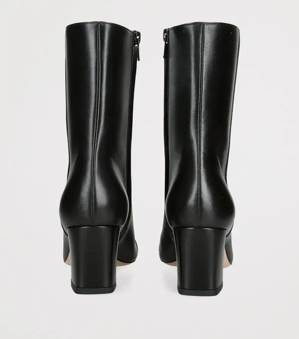 Valentino Garavani Leather Veeside Ankle Boots 60