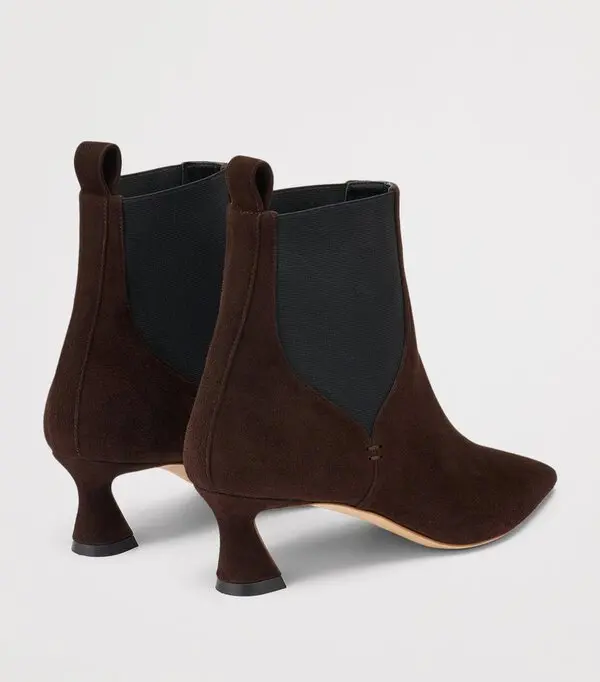 MALONE SOULIERS Suede Carolyn Ankle Boots 45