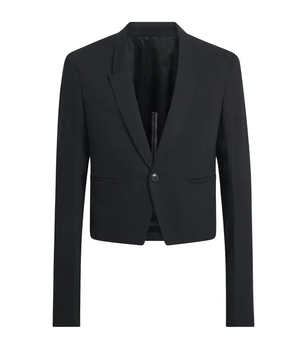 Rick Owens Virgin Wool Alice Blazer