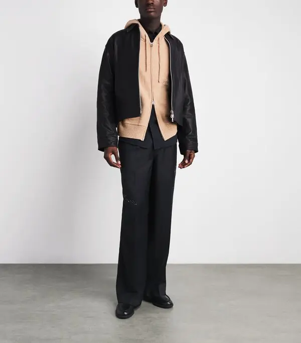 DOMREBEL Wool-blend Nightcrawler Hoodie