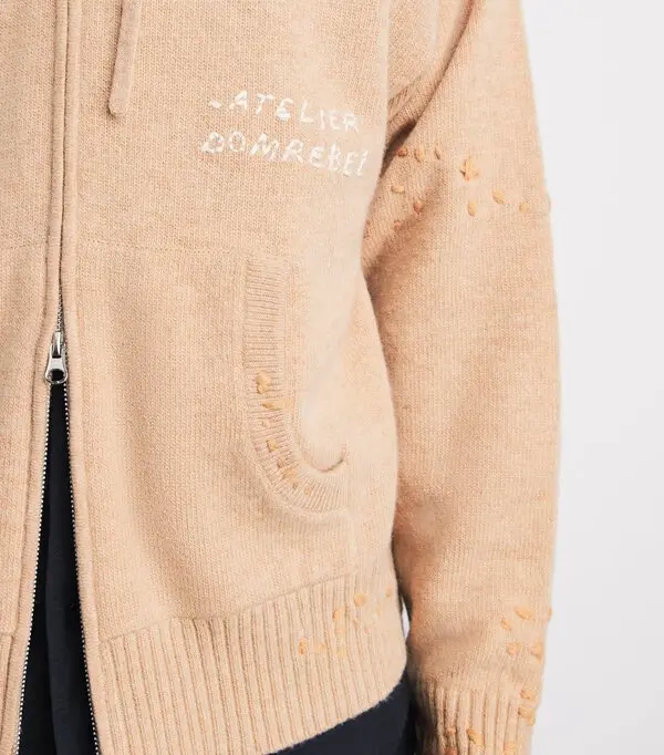 DOMREBEL Wool-blend Nightcrawler Hoodie