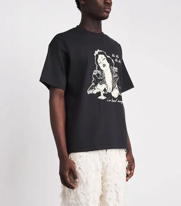 DOMREBEL Cotton Chatterbox T-shirt