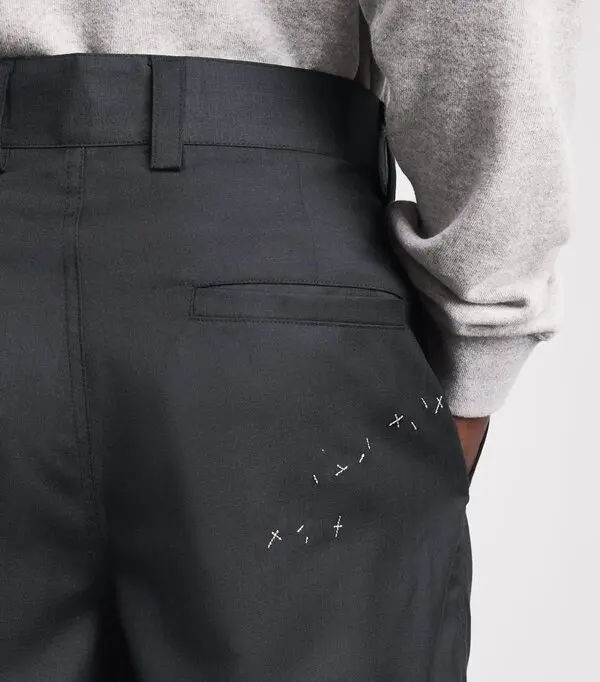 DOMREBEL Virgin Wool Bully Trousers