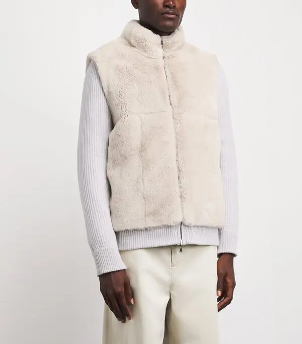 N.peal Cashmere Reversible Quarter-zip Sweater