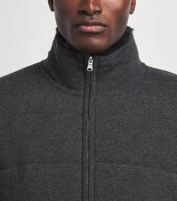 N.peal Cashmere Fur-lined Jacket
