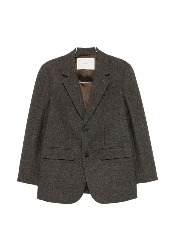 DUNST Wool Single-breasted Blazer Jacket