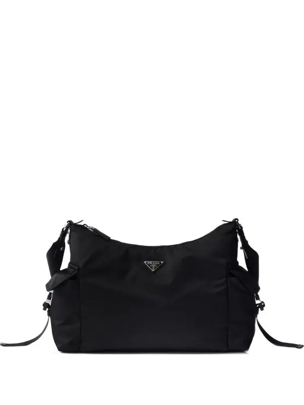 Prada Explore Re-nylon And Leather Shoulder Bag