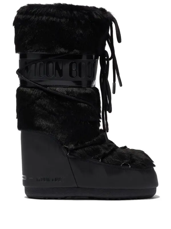 Moon Boot Icon Faux Fur Boots