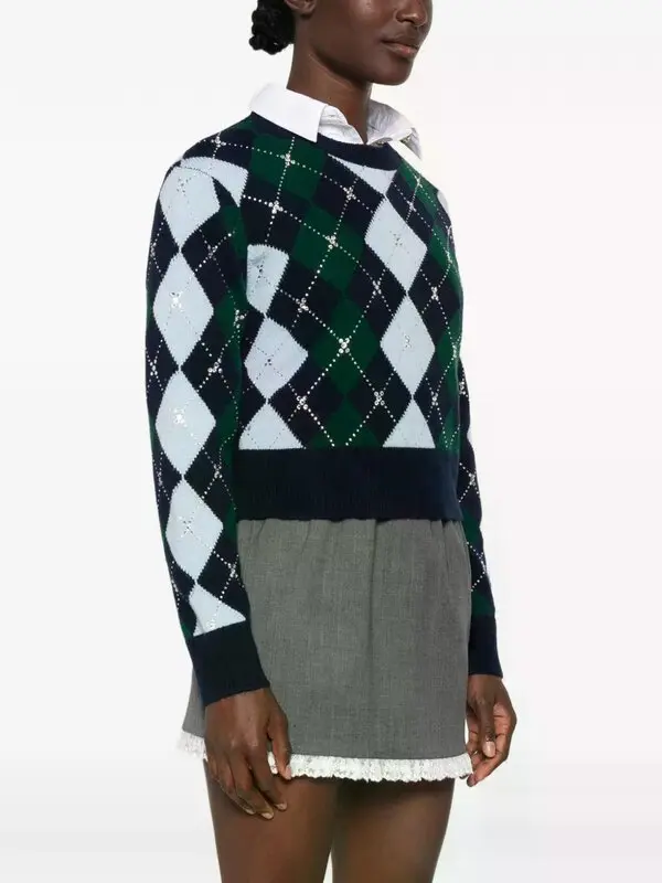 Maje Crystal-embellished Sweater