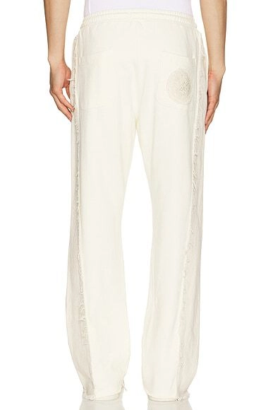 HONOR THE GIFT Denim Panel Flare Sweatpant
