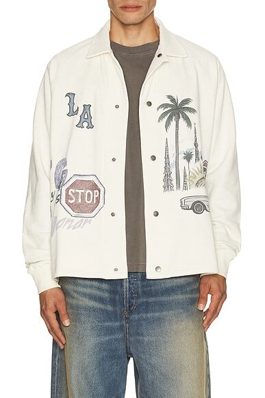HONOR THE GIFT All Over La Fleece Coaches Jacket