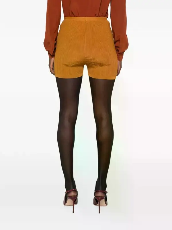 Saint Laurent Ribbed-knit Shorts