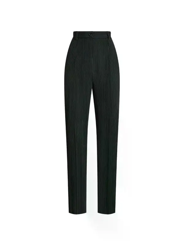 Dolce & Gabbana Pinstripe Wool Trousers