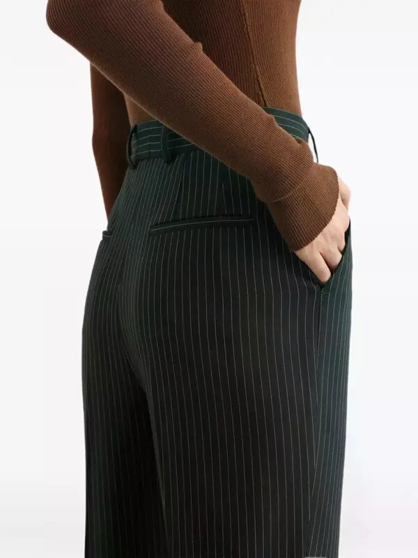 Dolce & Gabbana Pinstripe Wool Trousers