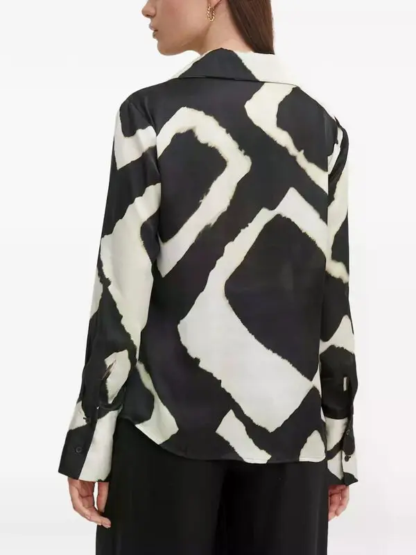 Sisley Tie-fastening Blouse