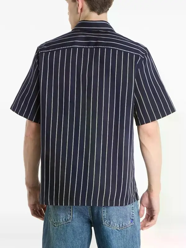 Guess Vertical-stripe Short-sleeve Shirt