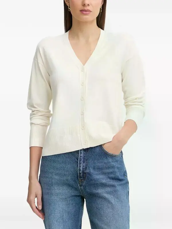 Sisley V-neck Button Cardigan