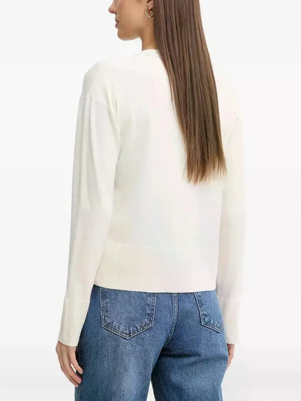 Sisley V-neck Button Cardigan