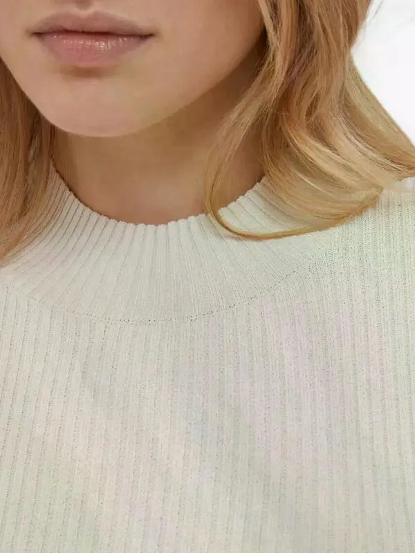 Sisley Ribbed High-neck Knitwear