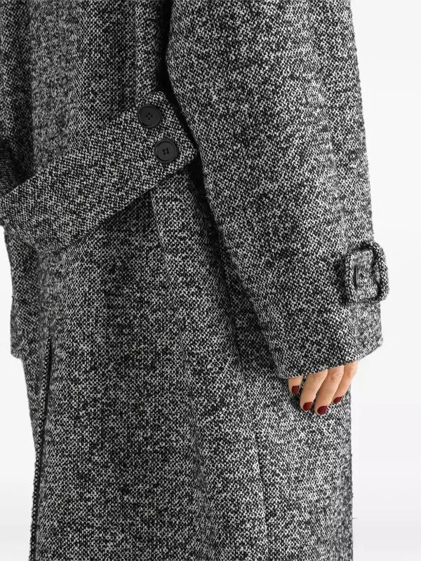 Dolce & Gabbana Double-breasted Wool-blend Coat