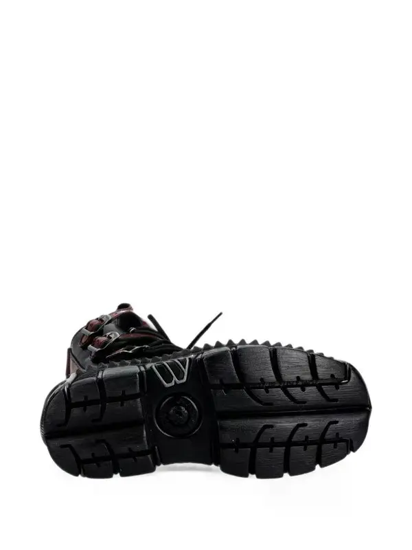 NEW ROCK Buckle-fastening Platform Boots