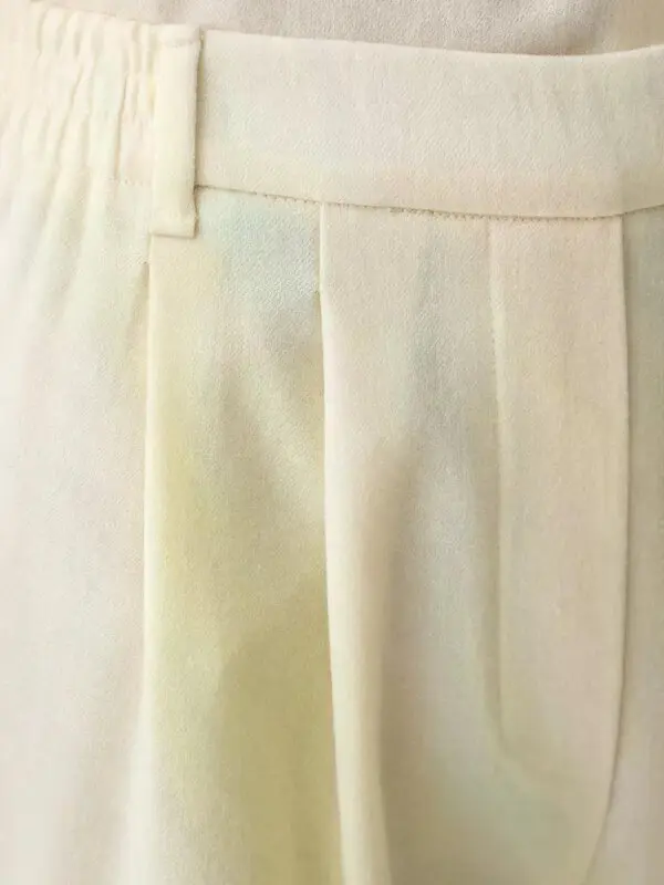 Ermanno Scervino Pleated Wide-leg Trousers