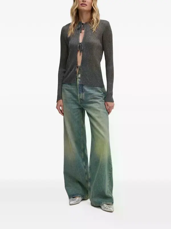 Sisley Tie Rib Cardigan