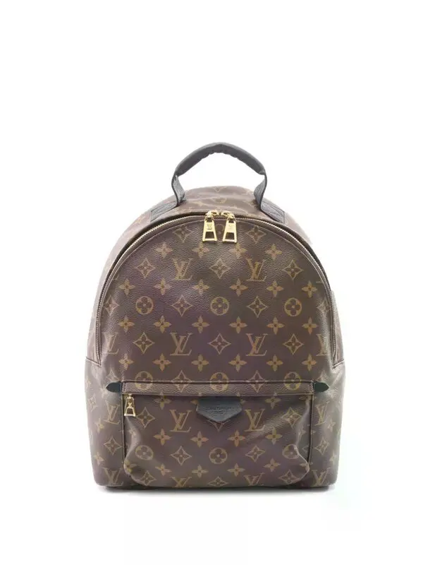 LOUIS VUITTON Monogram Palm Springs Mm Backpack - Brown