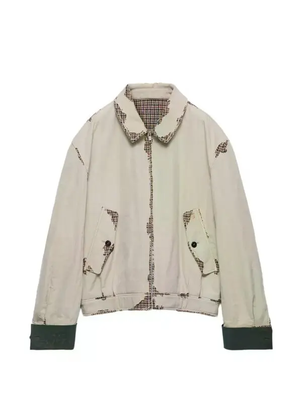 Prada Bonded Devoré Cotton Jacket