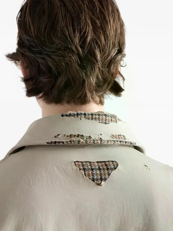 Prada Bonded Devoré Cotton Jacket