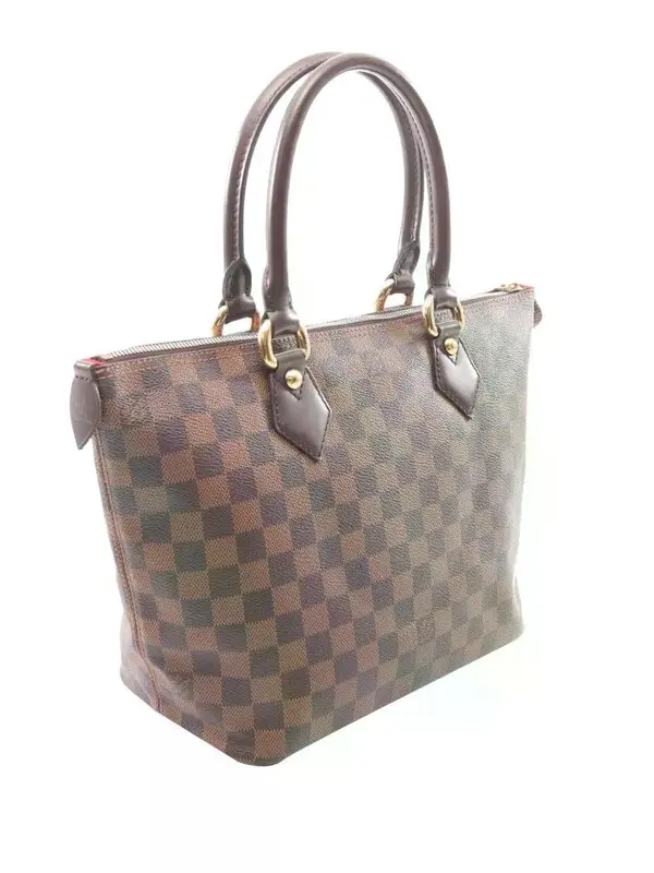 LOUIS VUITTON 2006 Damier Ebene Saleya Pm Handbag