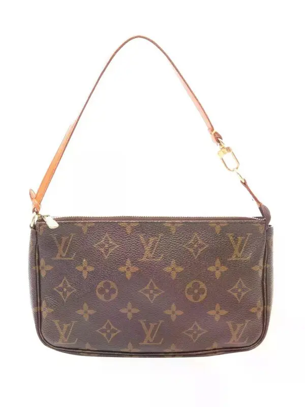 LOUIS VUITTON 2000 Monogram Pochette Accessoires Shoulder Bag