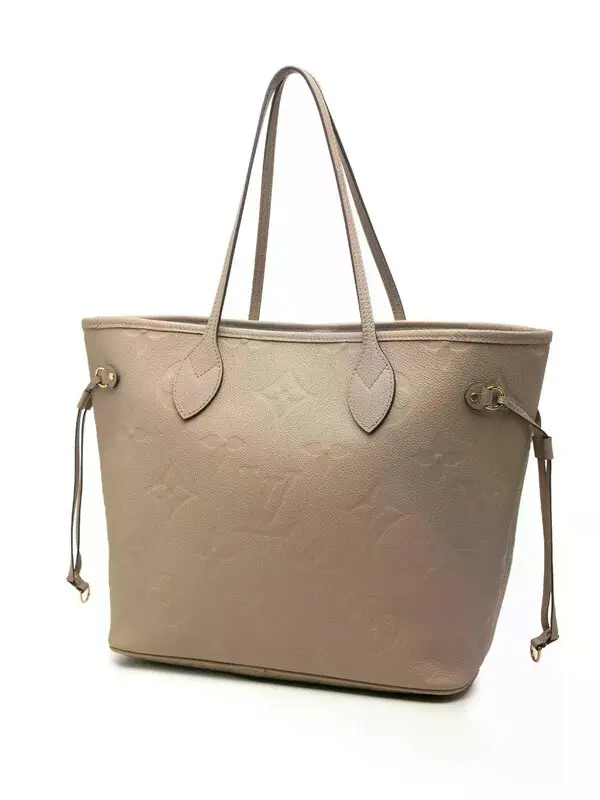 LOUIS VUITTON Monogram Giant Empreinte Neverfull Tote Bag