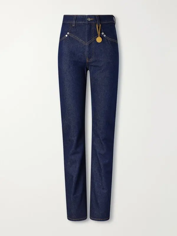 Stella McCartney High-waist Straight-leg Jeans