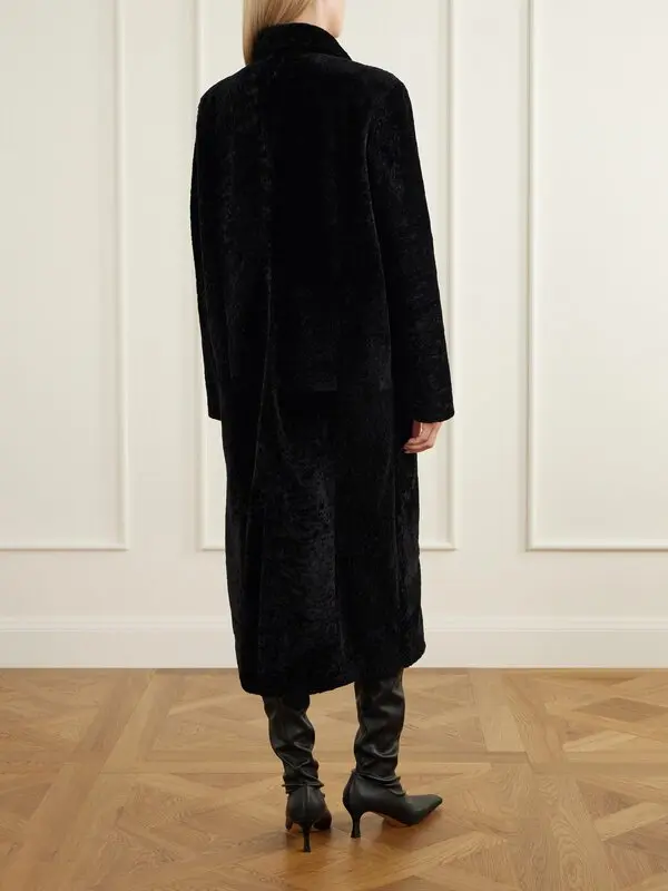 Nour Hammour Paloma Shearling Coat