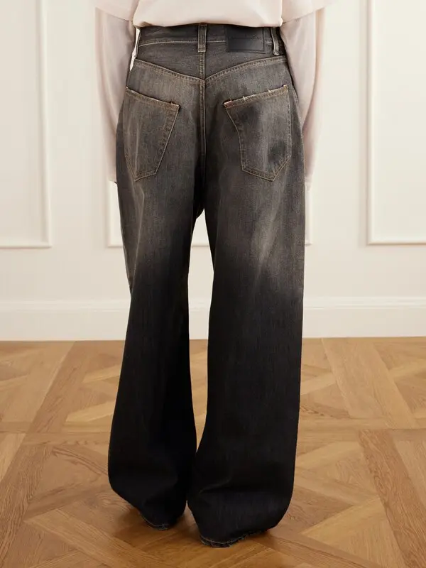 Acne Studios Mid-rise Wide-leg Jeans