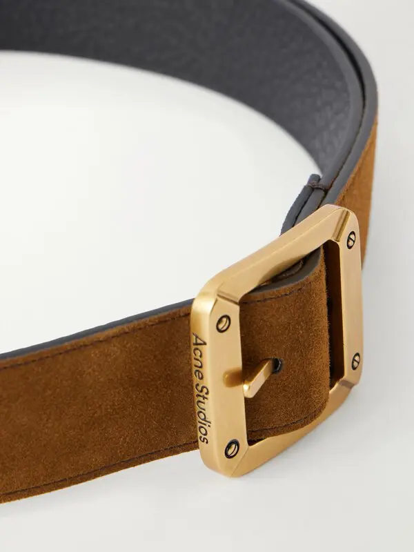 Acne Studios Reversible Suede Belt