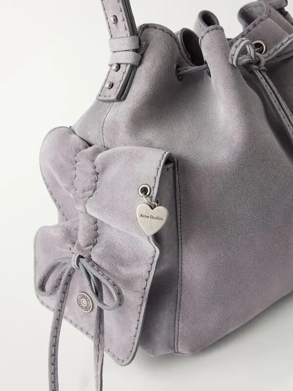 Acne Studios Suede Shoulder Bag