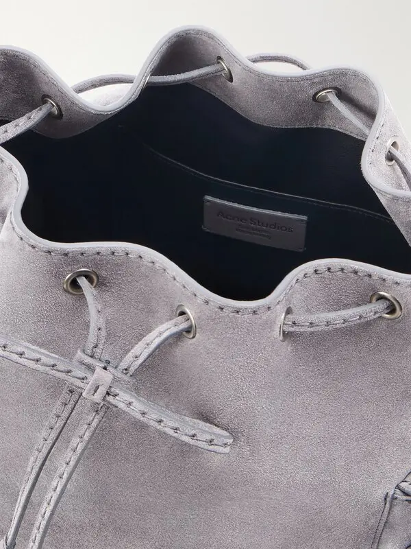Acne Studios Suede Shoulder Bag