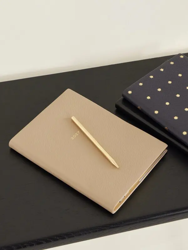 Smythson Soho 2027 Cross-grained Leather Diary