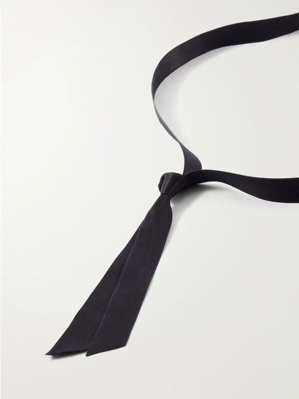 JENNIFER BEHR Martina Silk-satin Pearl Choker