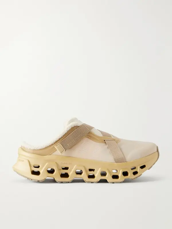 On Cloudmonster 3 Mesh Mule Sneakers - Neutrals