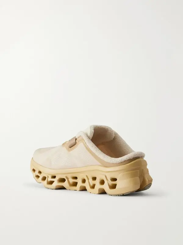 On Cloudmonster 3 Mesh Mule Sneakers - Neutrals