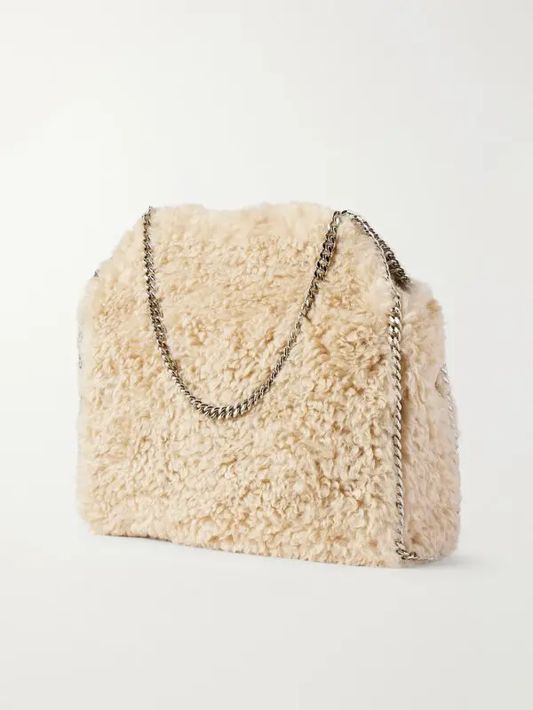 Stella McCartney Falabella Chain-detailed Plush Tote