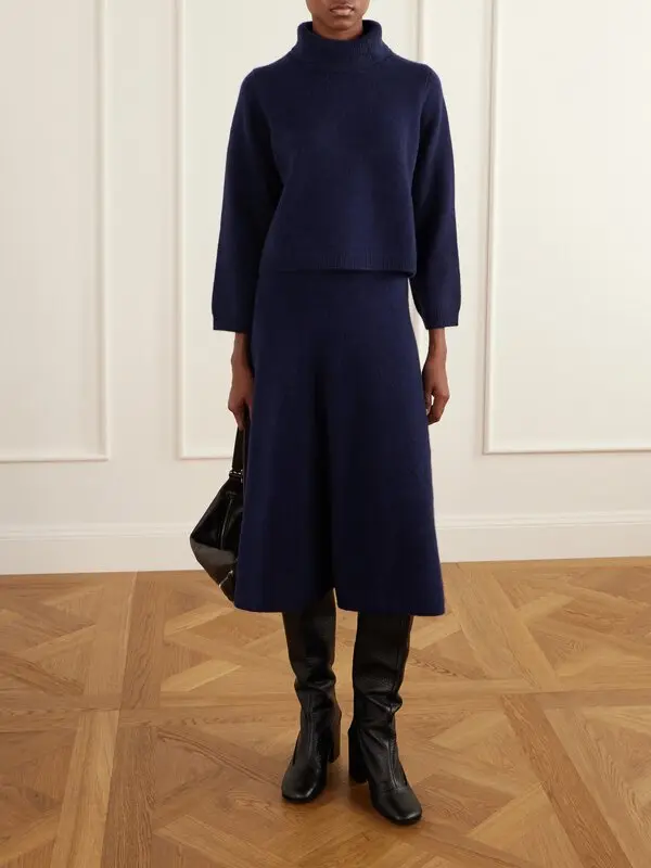 Arch4 Hillgate Cashmere Midi Skirt